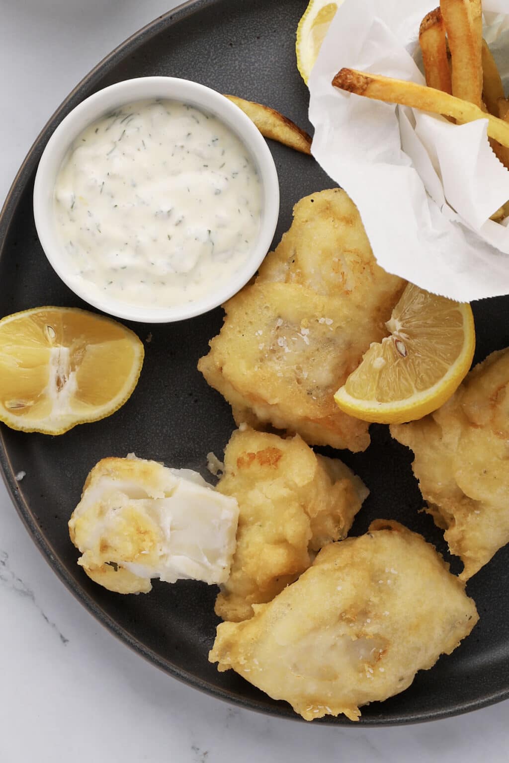 Quick Tempura Fish - Farmgirl Gourmet