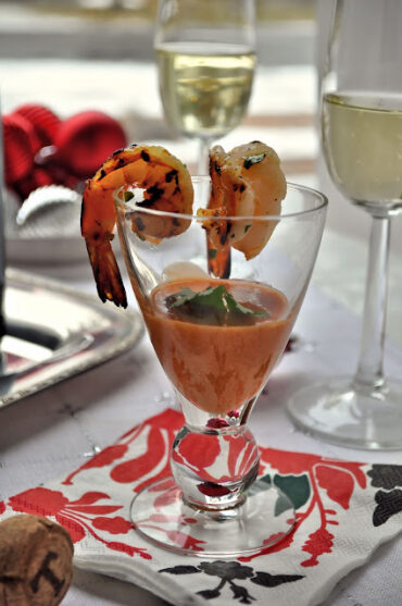Boozy Marinated Shrimp Cocktail - Farmgirl Gourmet